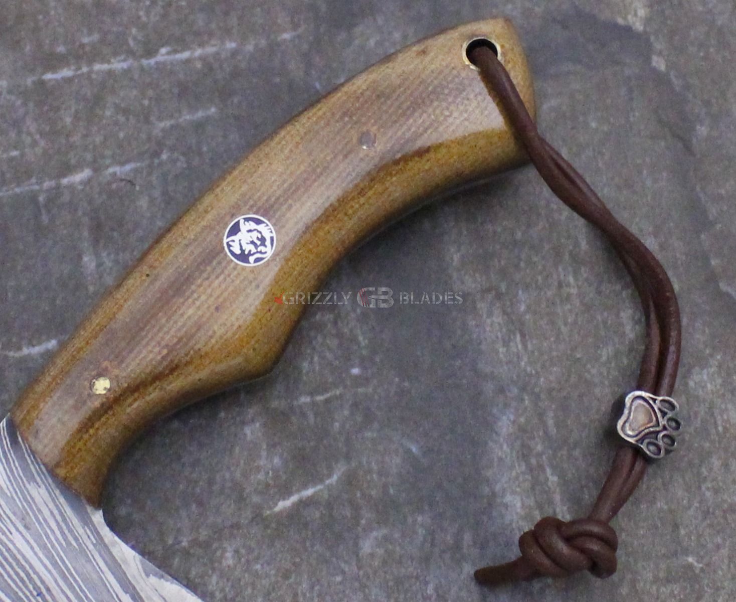 Buy Damascus Steel Custom Handmade Mini Cleaver 9 Inches - Damascus ...