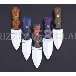 Buy Set Of Five D2 Steel Custom Handmade Hunting Dagger Knives 6 Inches ...